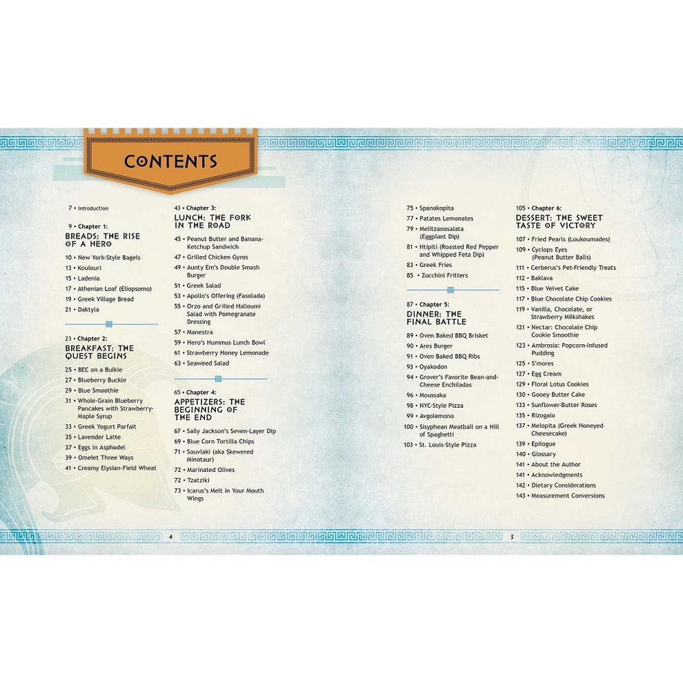 Cook Like a Demigod: Percy Jackson Official Cookbook | Shop Now – Percy ...