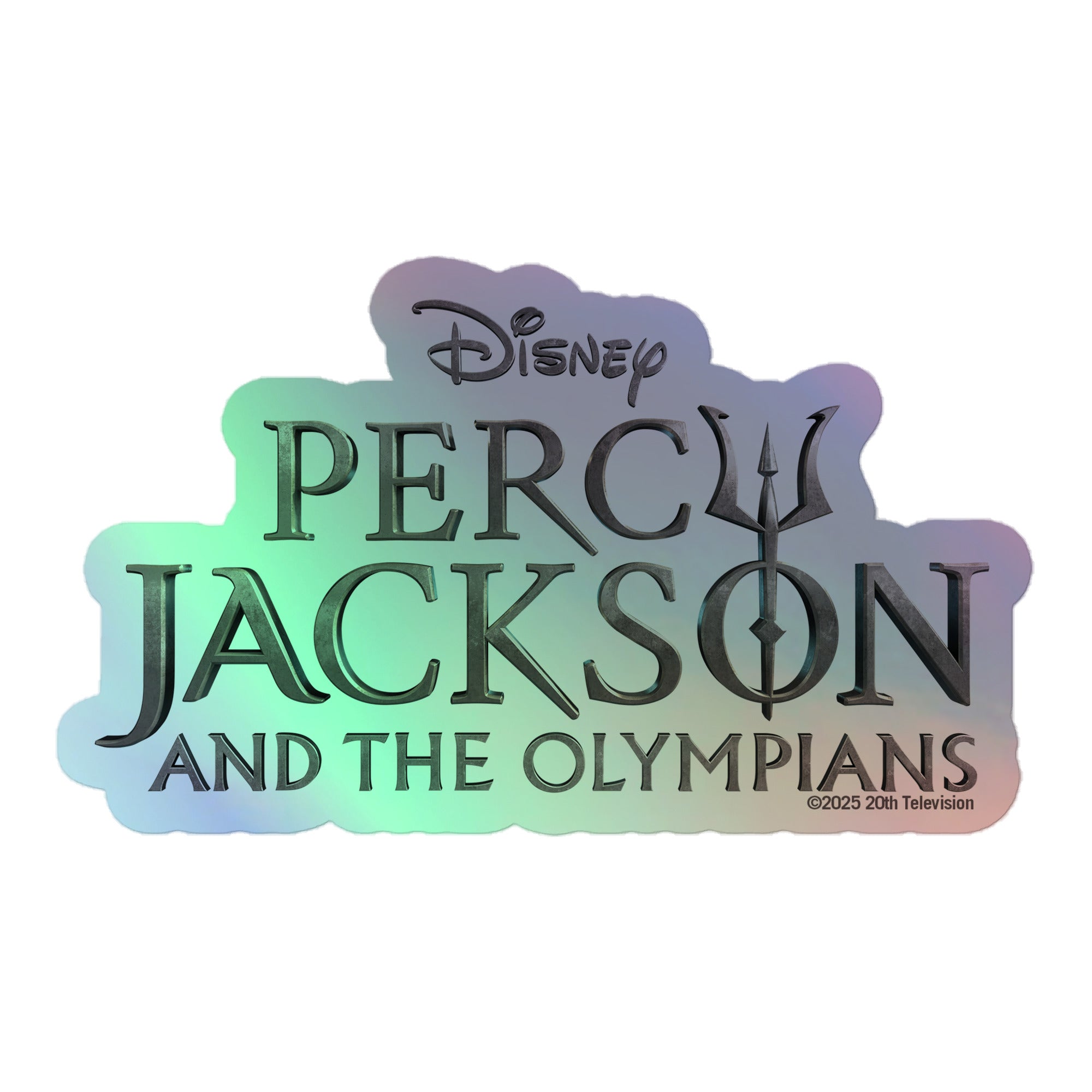 Percy Jackson Logo Holographic Sticker – Percy Jackson and the ...